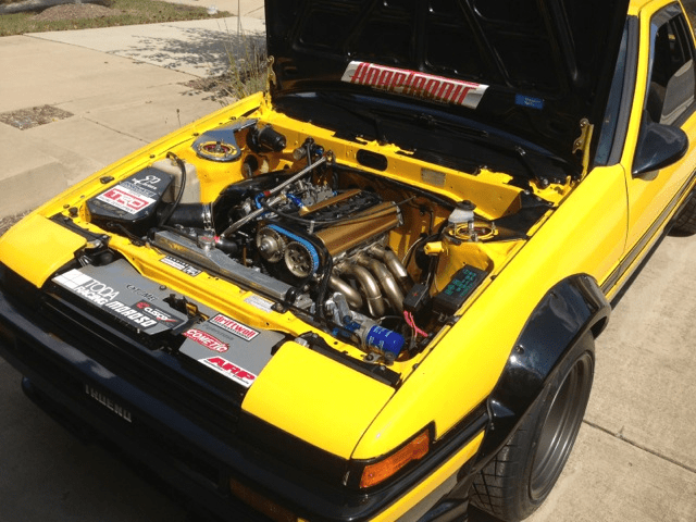 Toyota Ae86 Trueno Engine